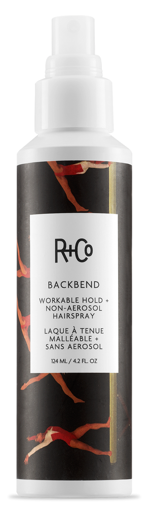 BACKBEND Workable Hold + Non-Aerosol Hairspray – R+Co Pro