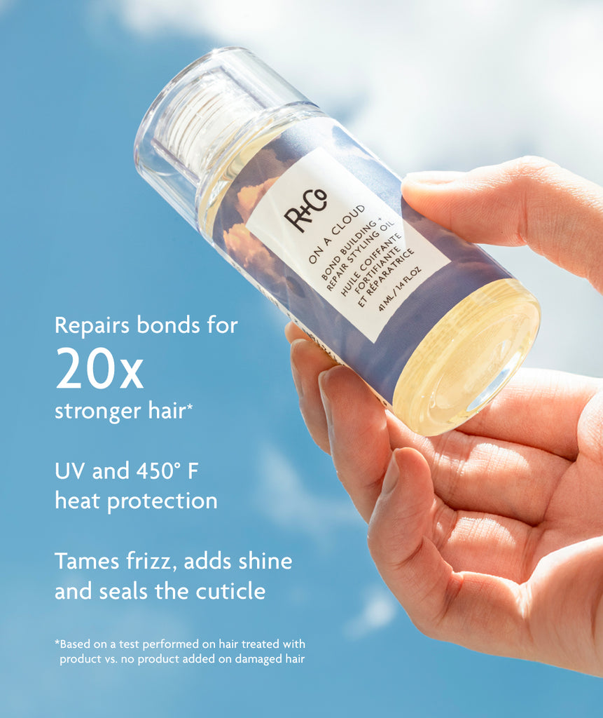 ON A CLOUD BOND BUILDING + REPAIR STYLING OIL – R+Co Pro