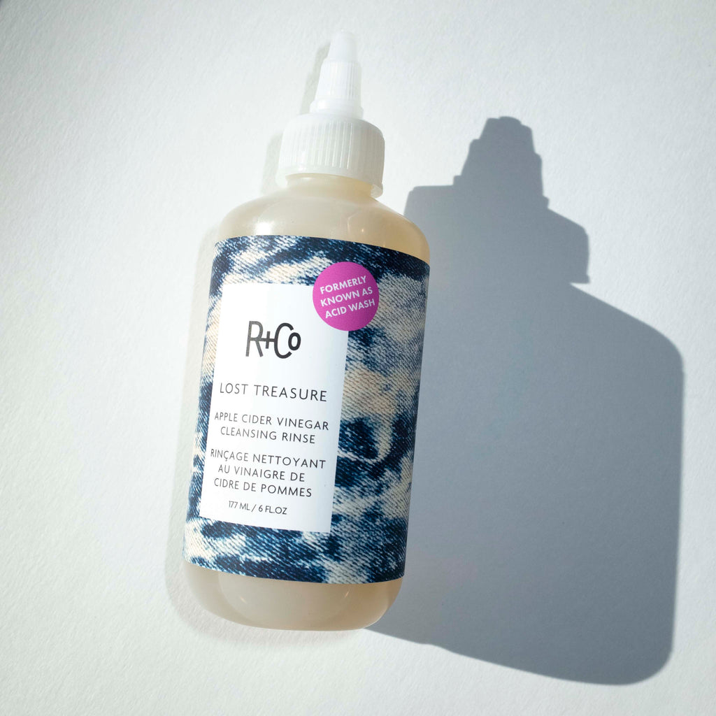 LOST TREASURE Apple Cider Vinegar Cleansing Rinse – R+Co Pro